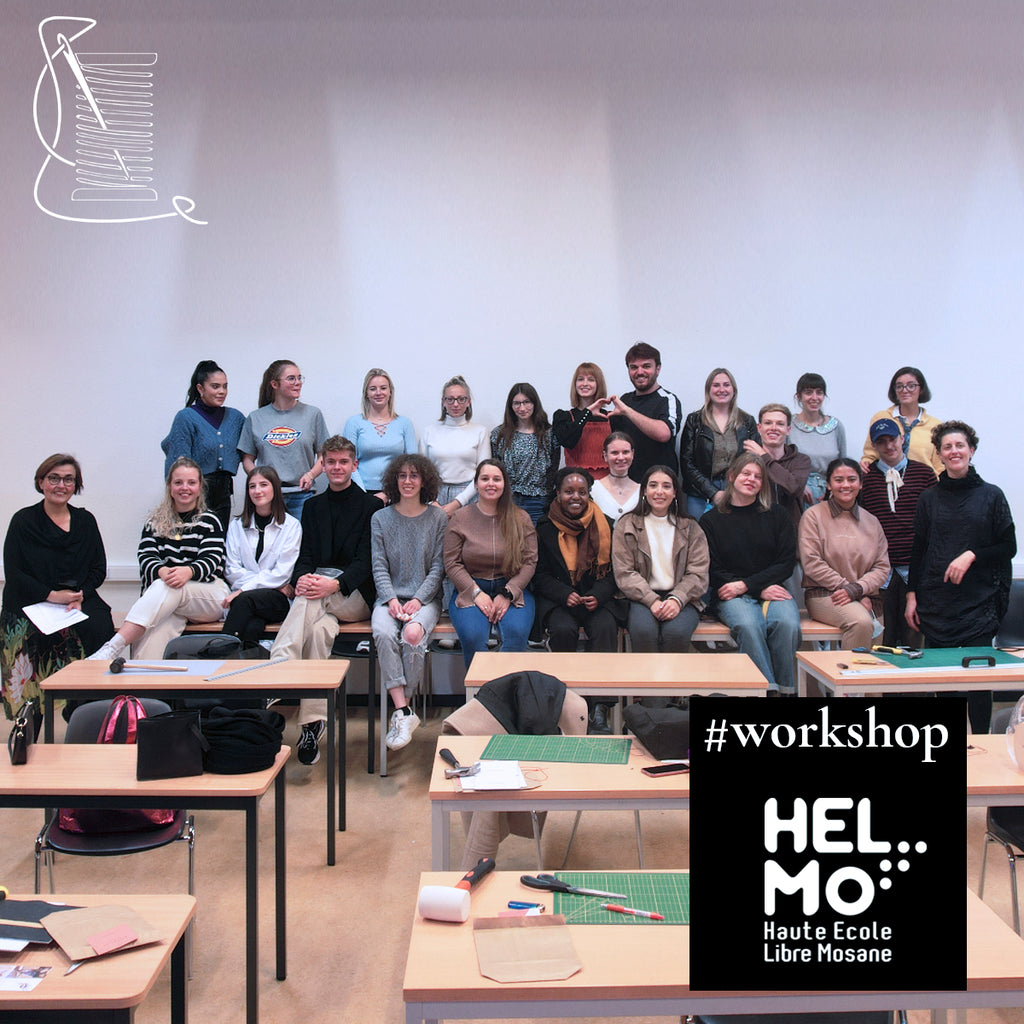 Collaboration with HELMo Mode Belgian fashion school – KINAMANIA