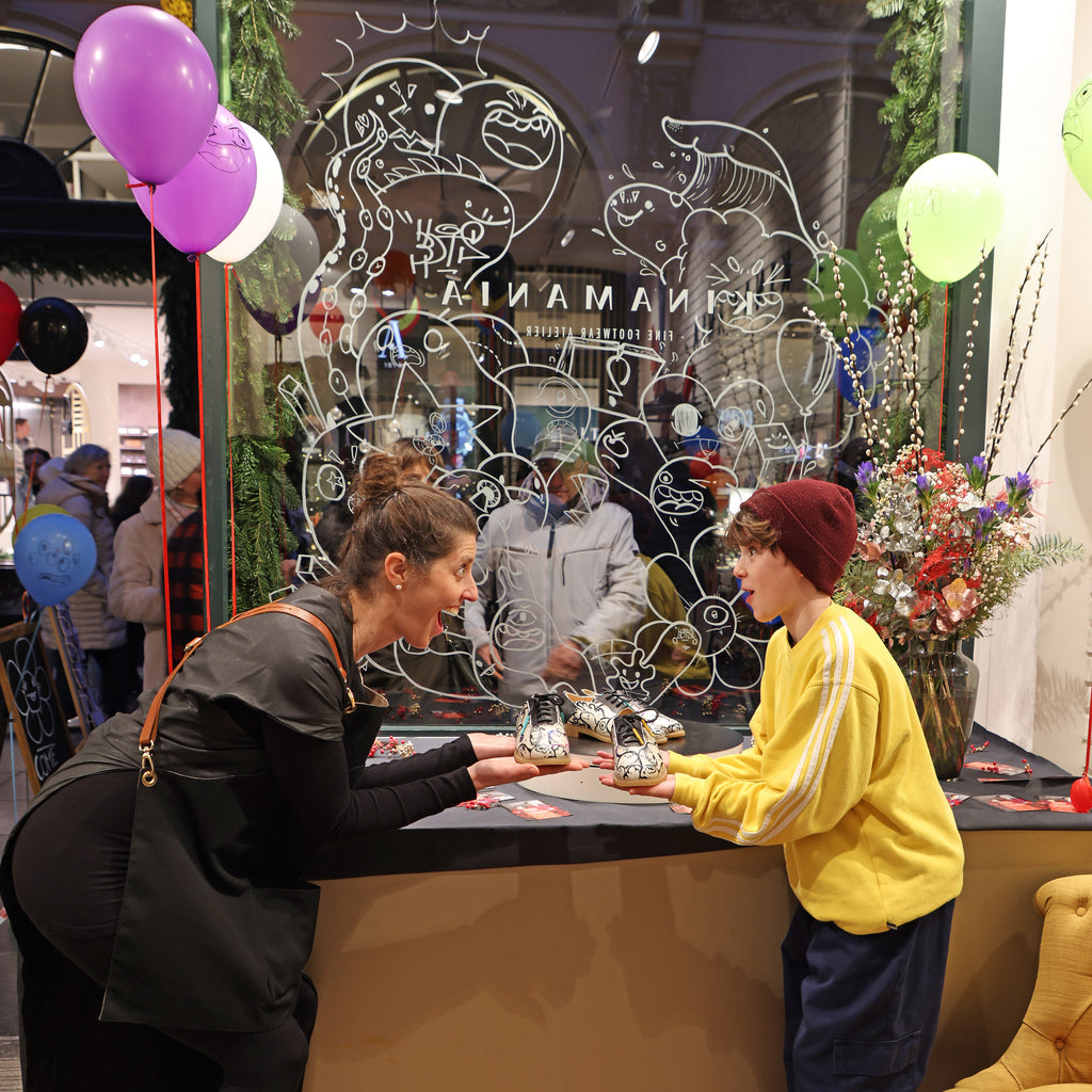 X Leon Bullens a.k.a. ZICE shoe collaboration – KINAMANIA